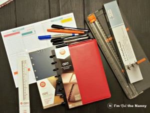 How to Set Up a Discbound Planner - I'm Not the Nanny